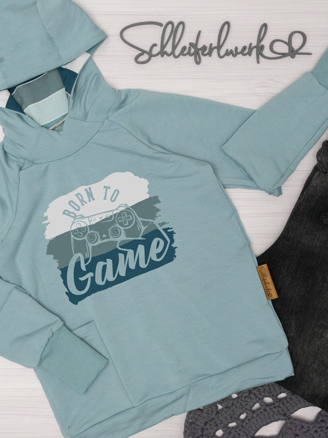 Plotterdatei Born to Game | Schleiferlwerk