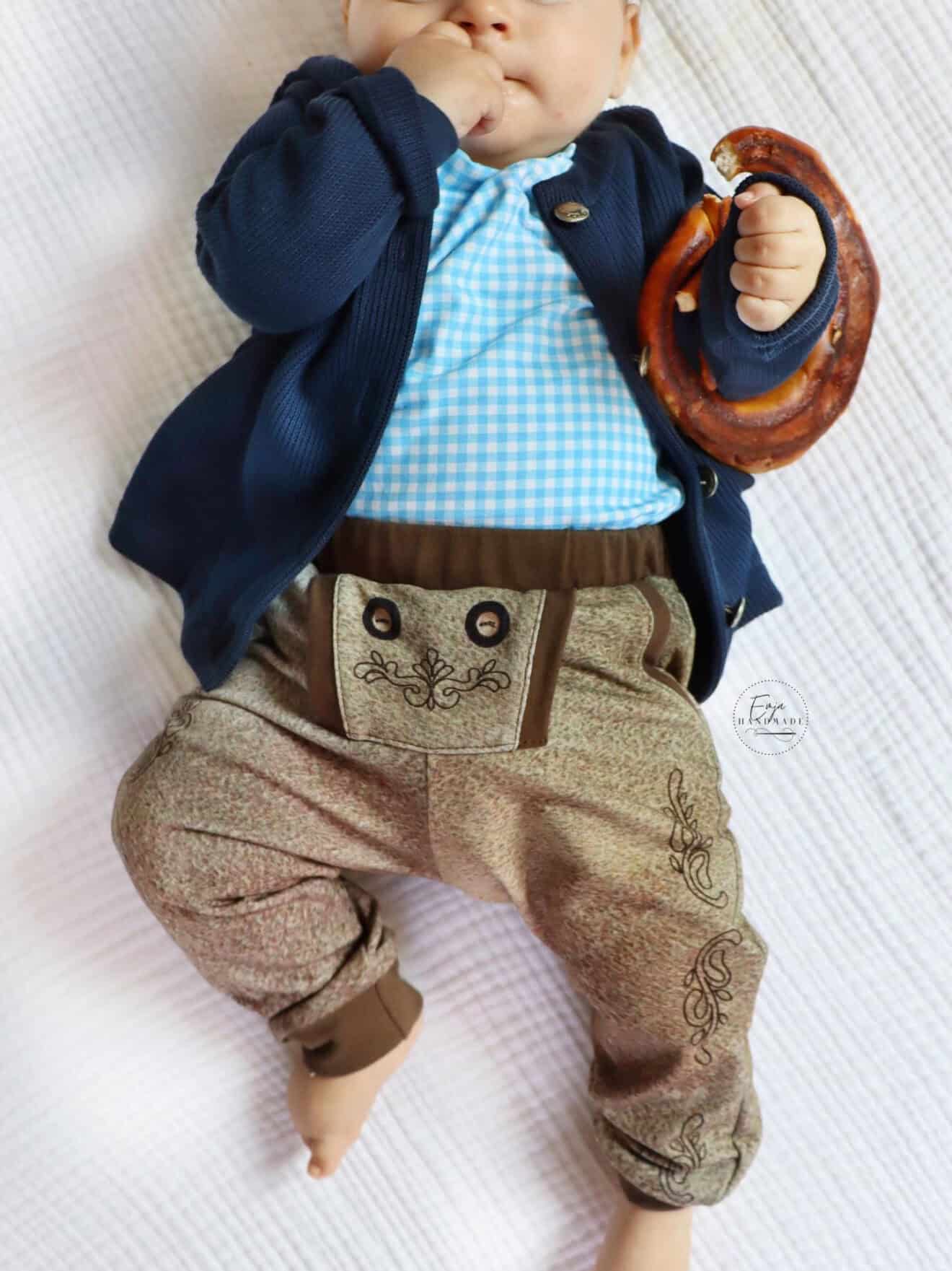 kostenloses Schnittmuster Happy Baby Body - Größe 50-92