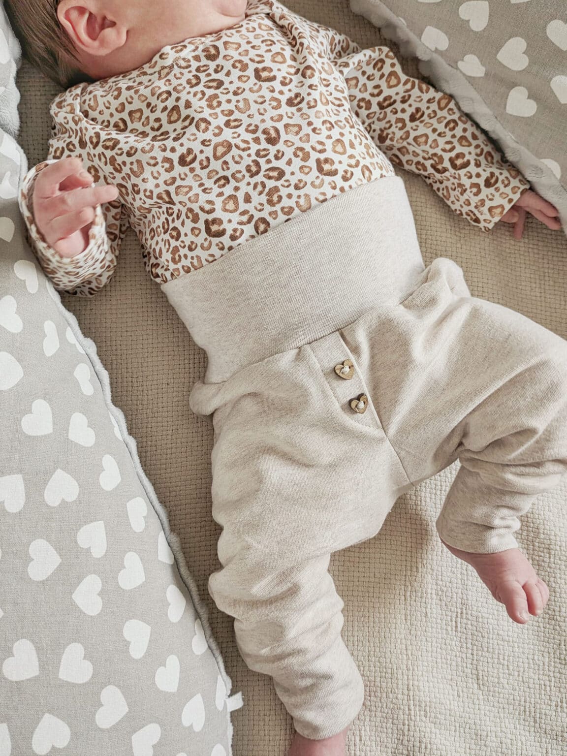 kostenloses Schnittmuster Happy Baby Body - Größe 50-92