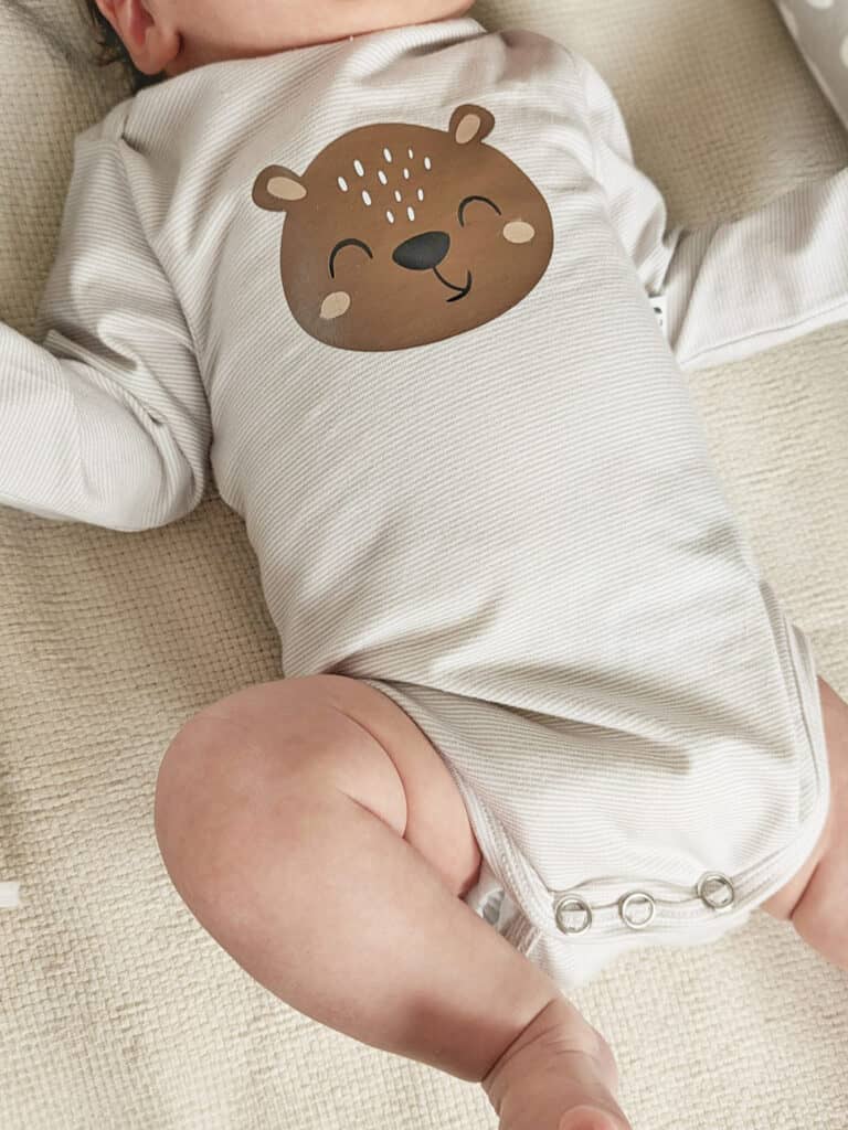 kostenloses Schnittmuster Happy Baby Body - Größe 50-92
