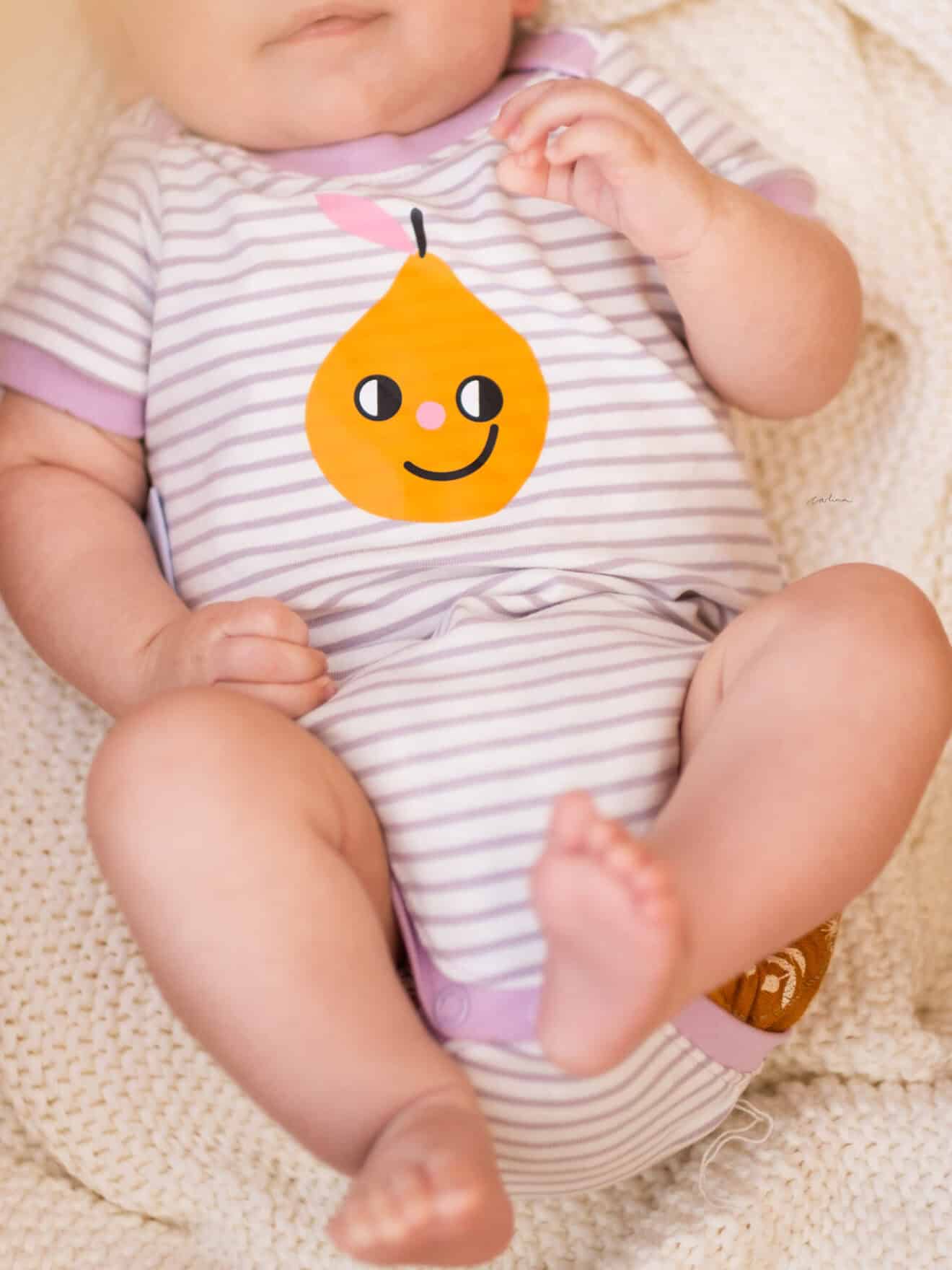 kostenloses Schnittmuster Happy Baby Body - Größe 50-92