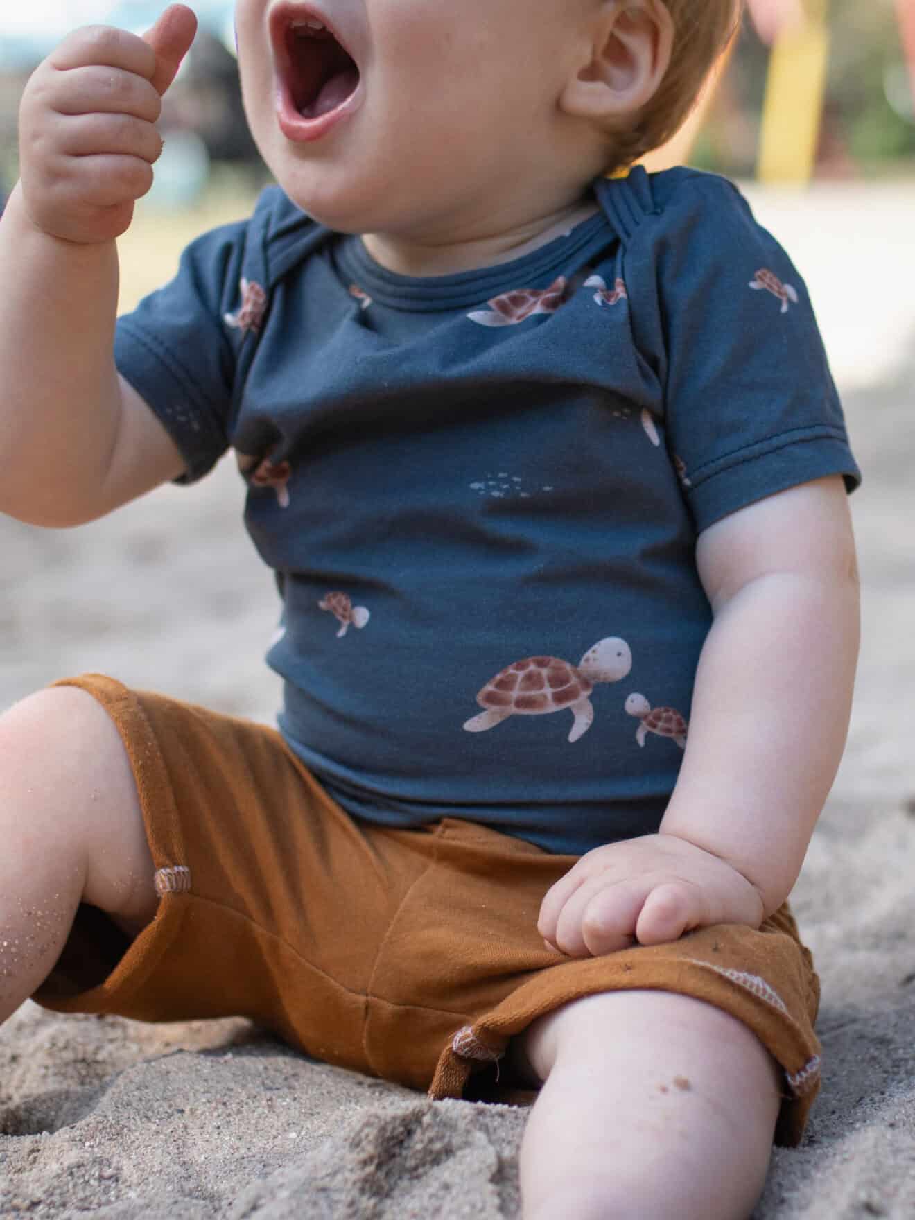 kostenloses Schnittmuster Happy Baby Body - Größe 50-92